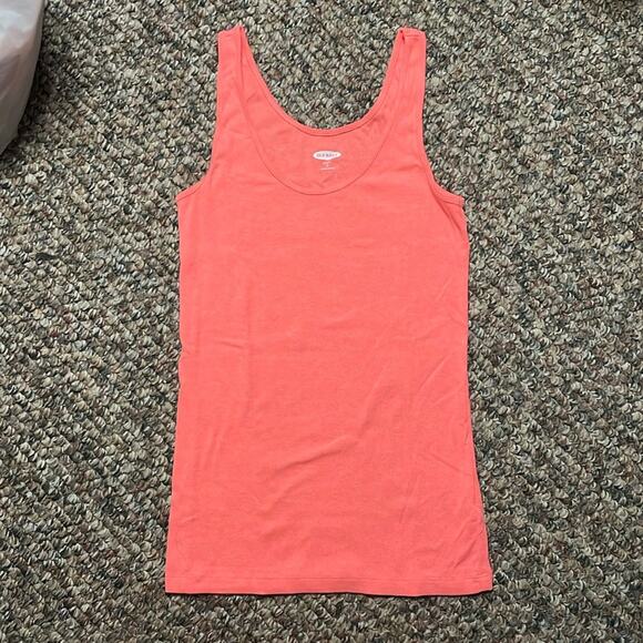 Old Navy | Tops | Old Navy Neon Pink Basic Tank Top | Poshmark